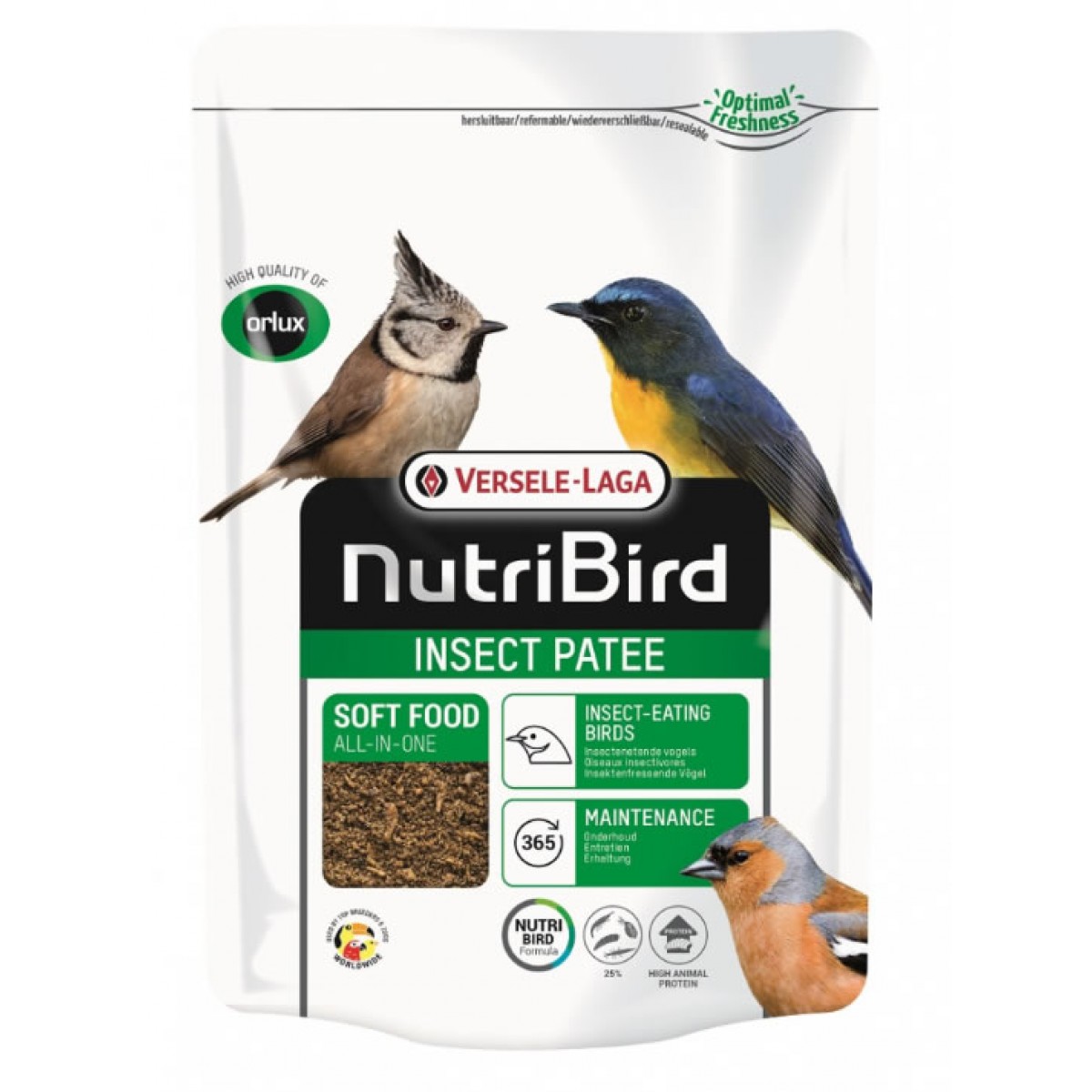 Nutribird T16 (Comida para tucanes, turacos y otros grandes frugívoros)